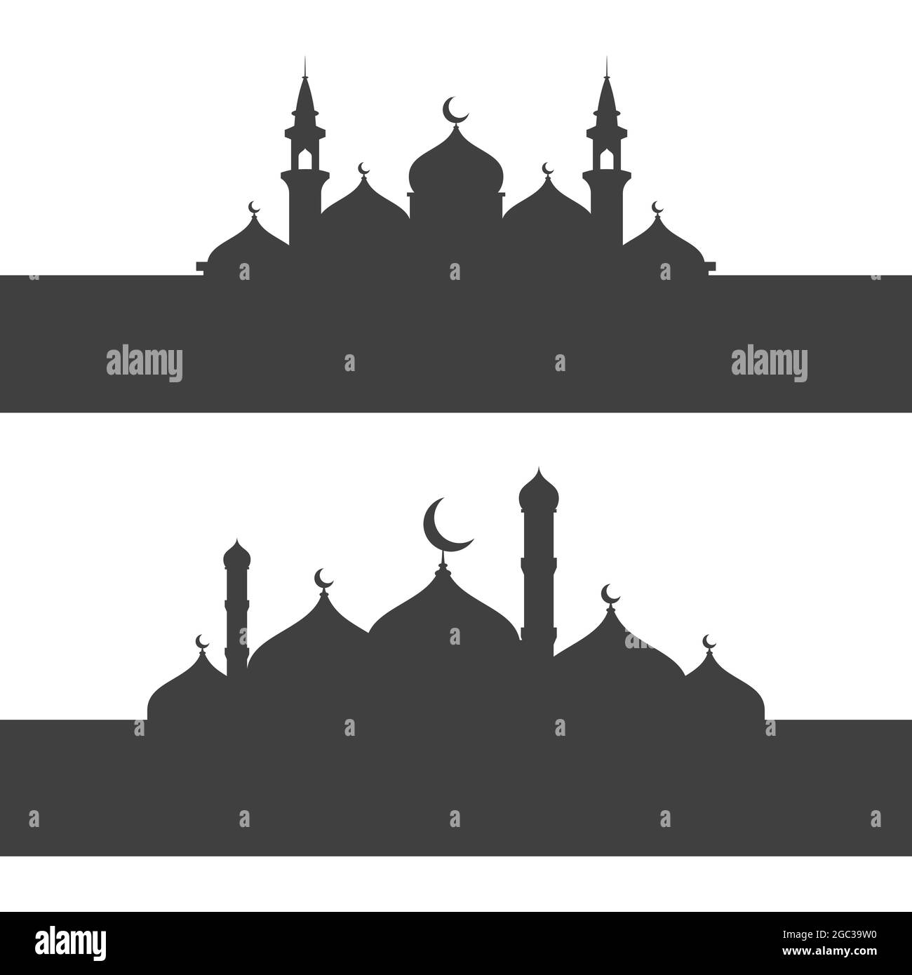 Mosque background Cut Out Stock Images & Pictures - Alamy