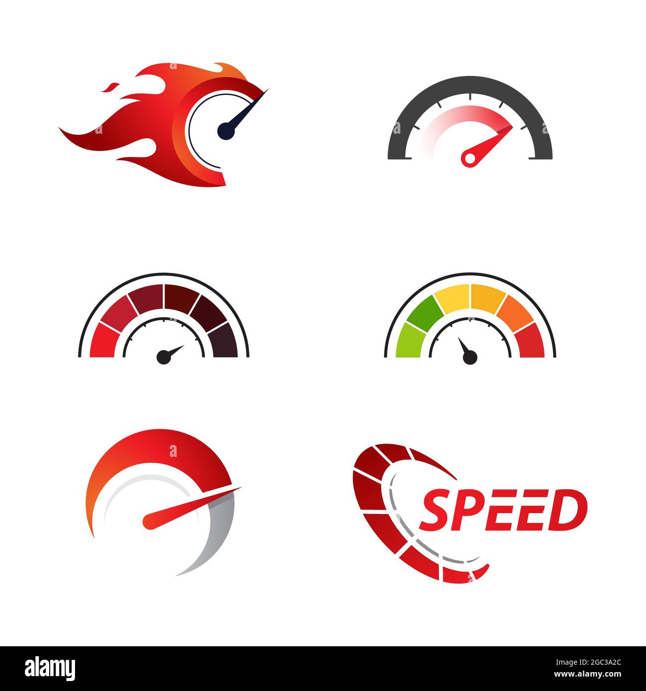 Speedometer vector illustration icon design Stock Vector Image & Art ...