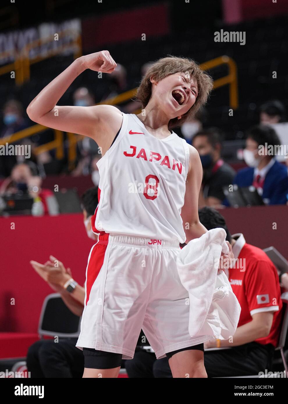 Saitama, Japan. 6th Aug, 2021. Takada Maki of Japan competes during the ...