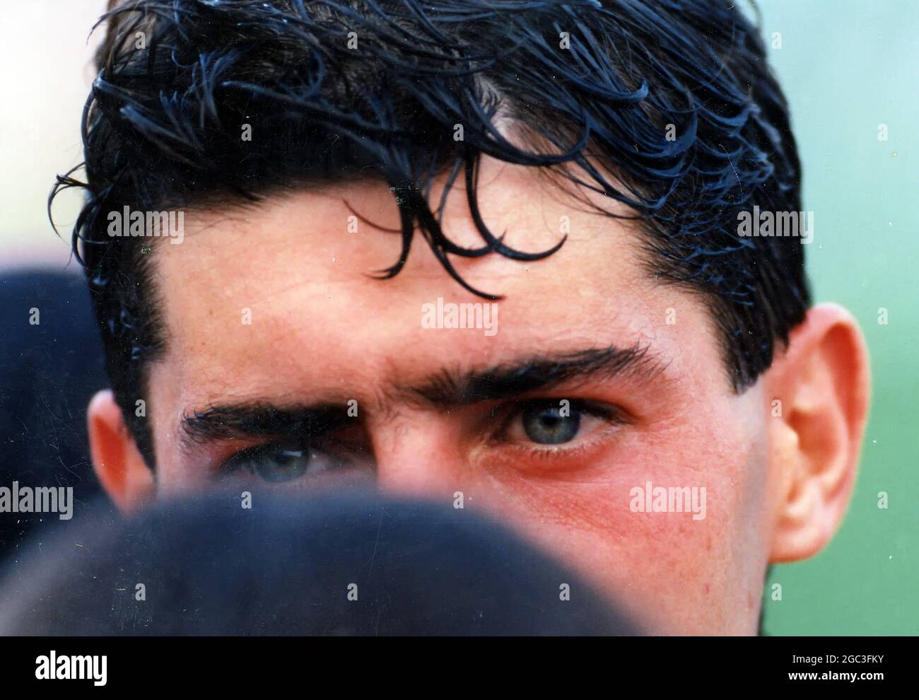 American soccer star Tab Ramos before a game in 1994 Stock Photo - Alamy