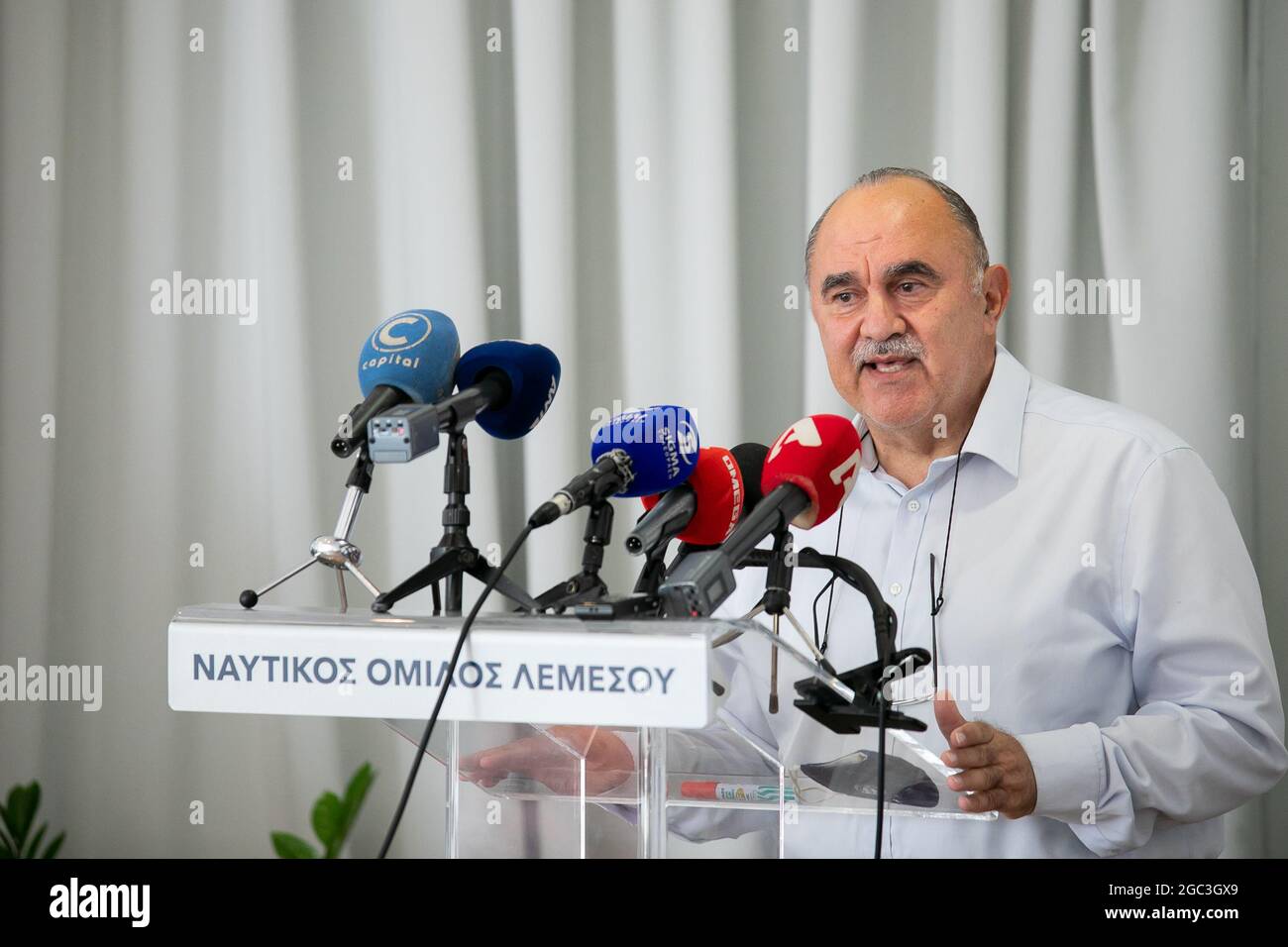 Nautical Club Limassol,August 08-2021,The President of Cyprus Sports ...