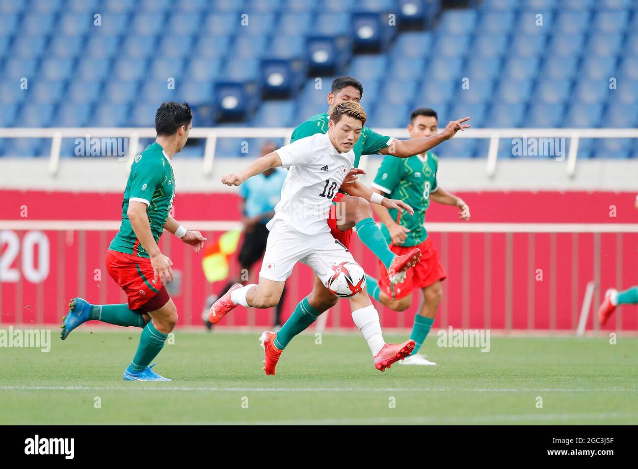 Saitama, Japan. 6th Aug, 2021. Ritsu Doan (JPN) Football/Soccer : Tokyo ...