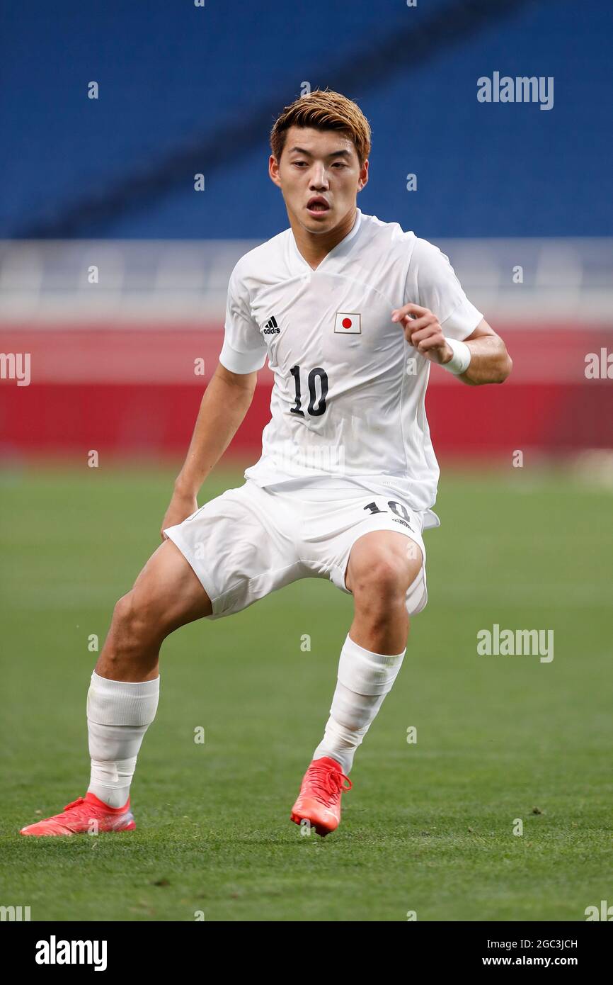 Saitama, Japan. 6th Aug, 2021. Ritsu Doan (JPN) Football/Soccer : Tokyo ...