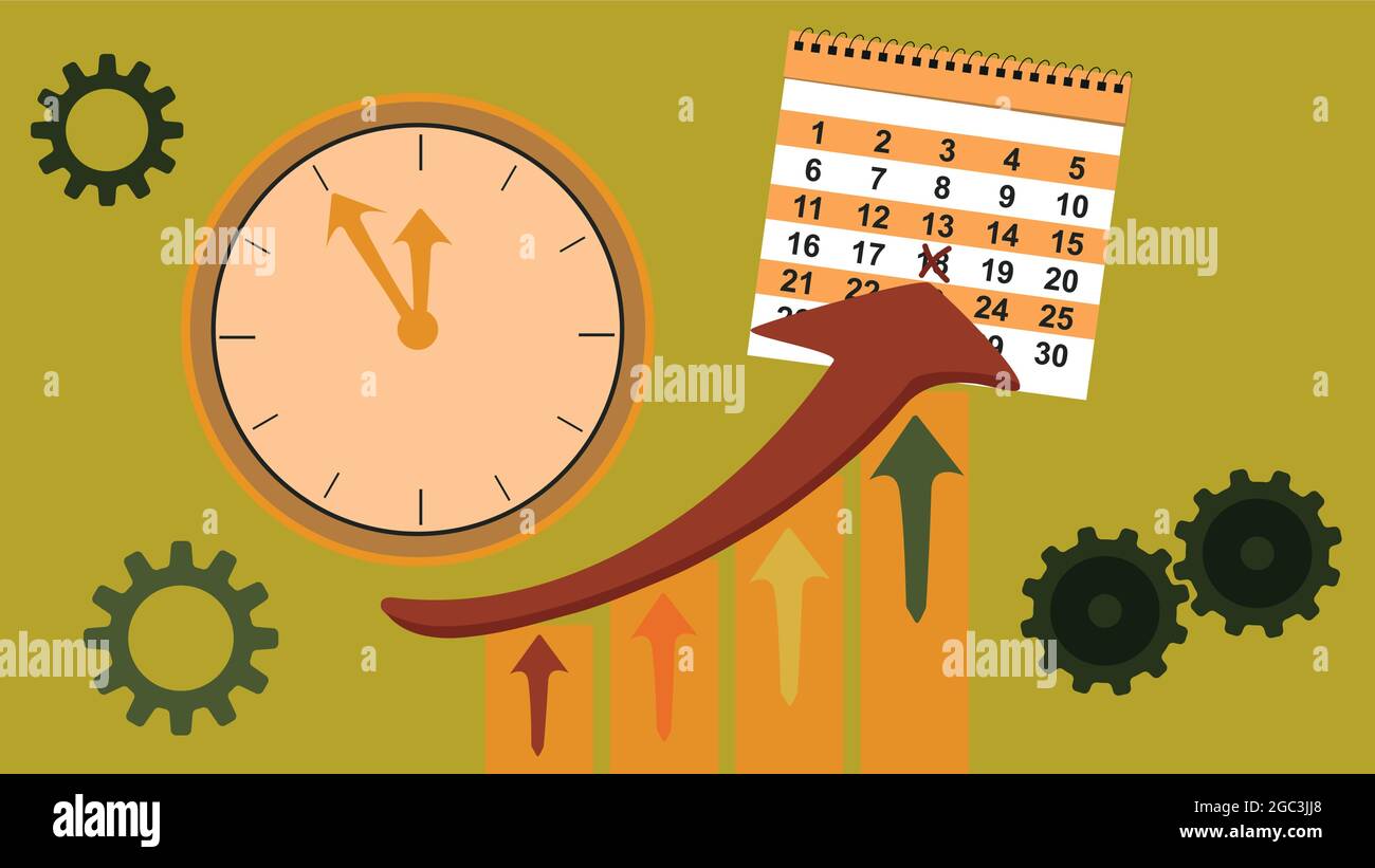 Concept for increasing productivity, scheduling and time management ...