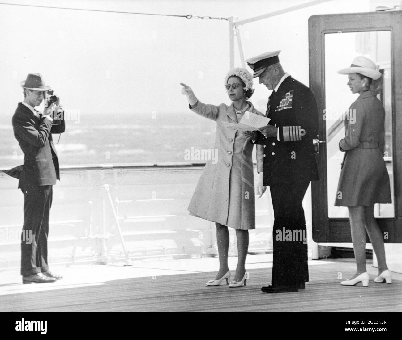 Princess anne admiral fleet hi-res stock photography and images - Alamy