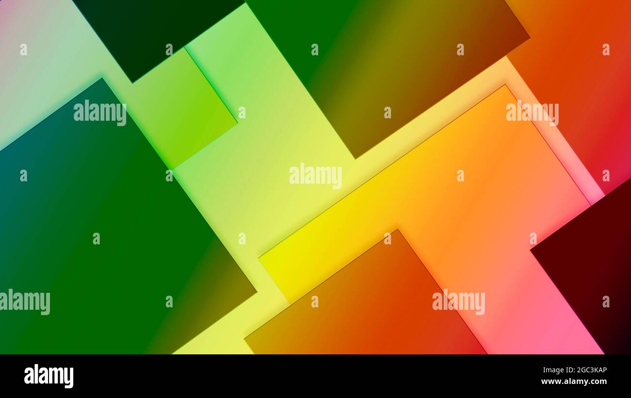 Abstract geometric texture with rectangle elements. Beautiful layers ...