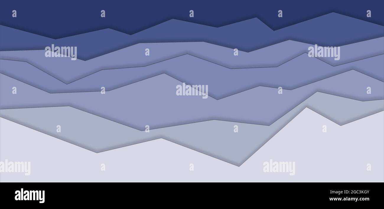 Abstract geometric background with colorful layers. Creative banner ...