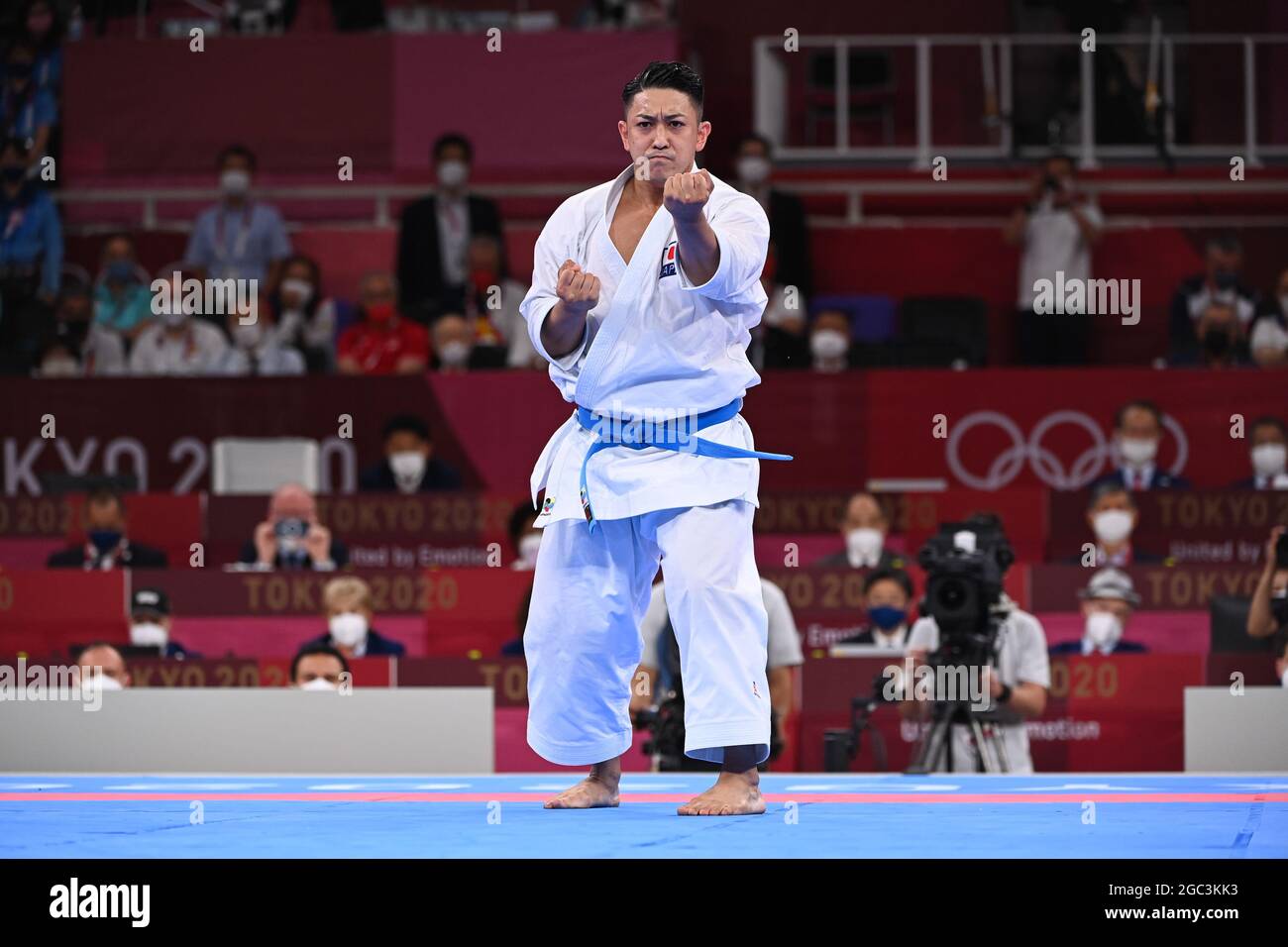 Tokyo, Japan. 6th Aug, 2021. Kiyuna Ryo of Japan competes during the ...