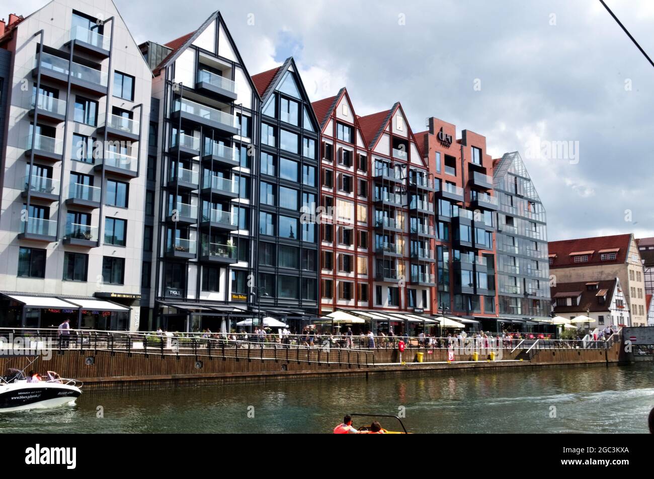 Modern buildings in Gdańsk, Poland Stock Photo - Alamy