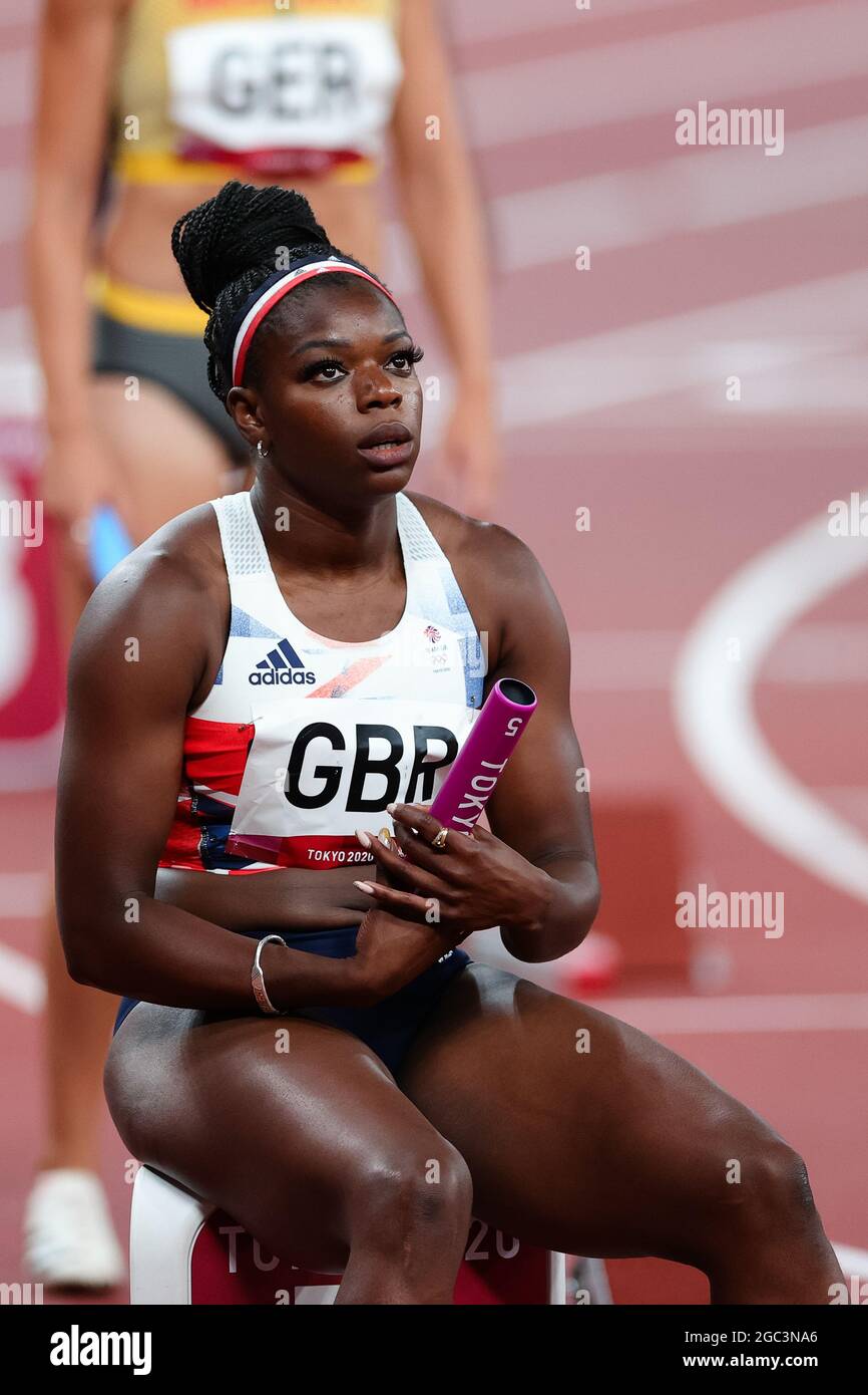Tokyo, Japan, 6 August, 2021. Asha Phillip of Team great Britain during ...