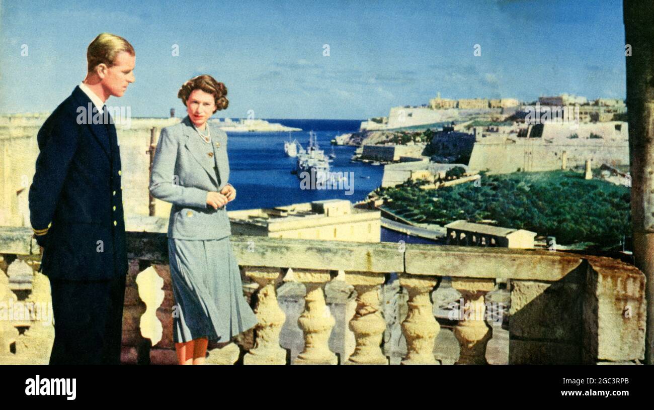 Prince philip 1949 hi-res stock photography and images - Alamy