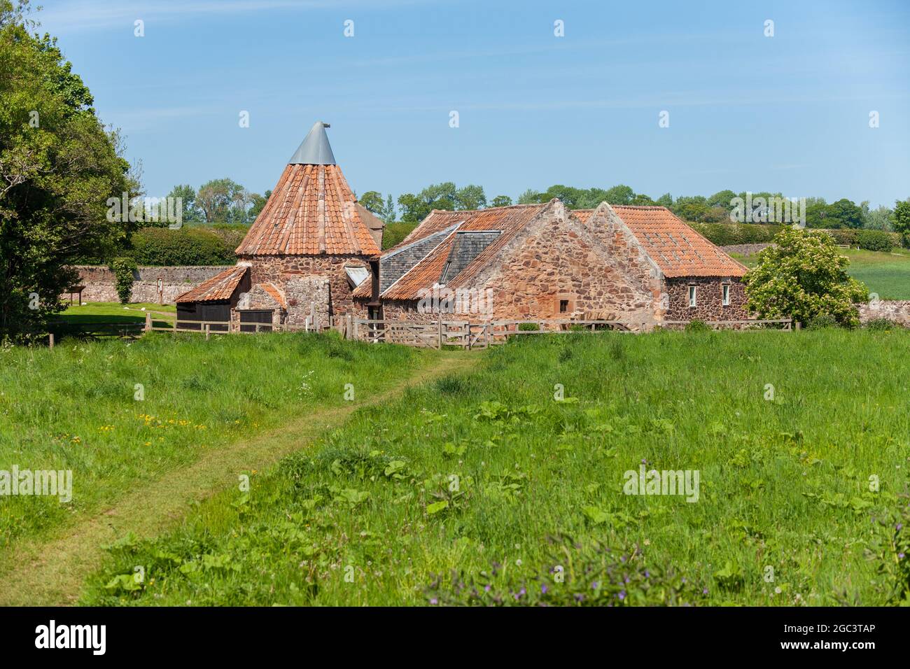 Preston Mill in East Lothian Stock Photo - Alamy