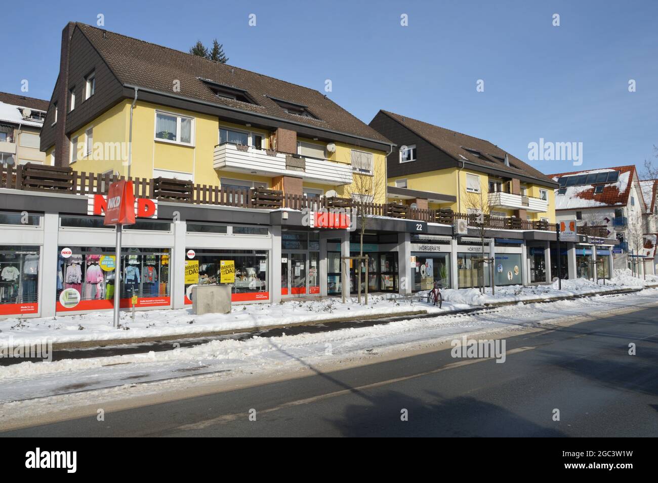 Shops in Kalletal, Germany Stock Photo - Alamy