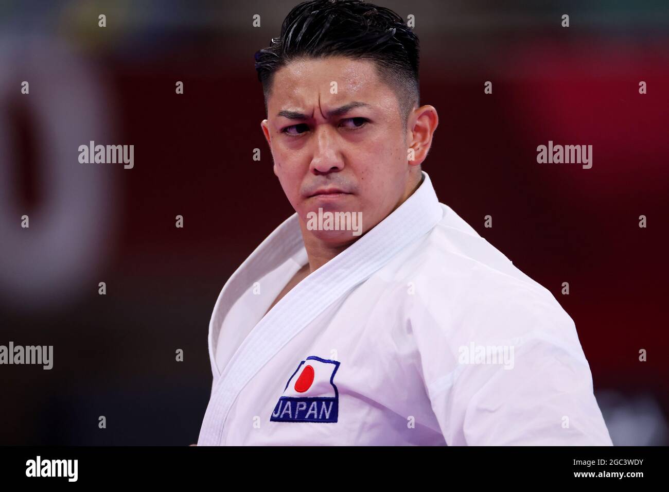 Tokyo, Japan. 6th Aug, 2021. Ryo Kiyuna (JPN) Karate : Men's Kata ...