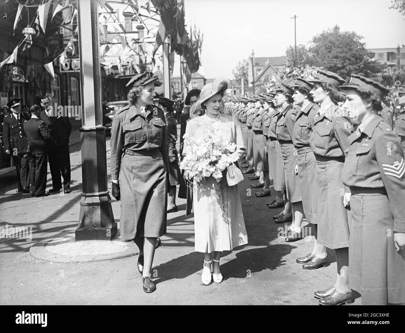 PRINCESS ELIZABETH VISITS COVENTRY . Her Royal Highness PRINCESS ...