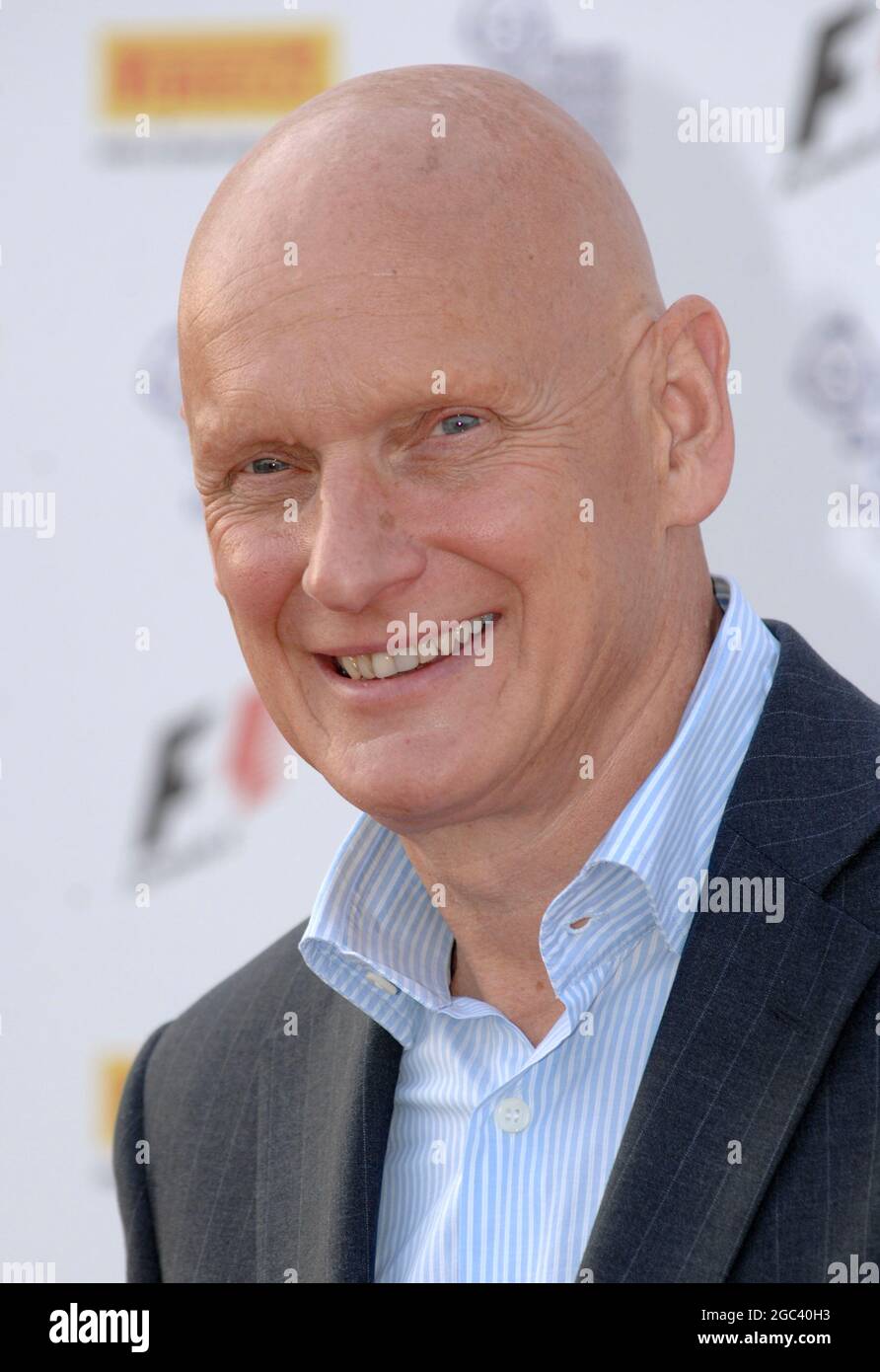 London. UK. British swimmer Duncan Goodhew at the F1 Party in aid of ...