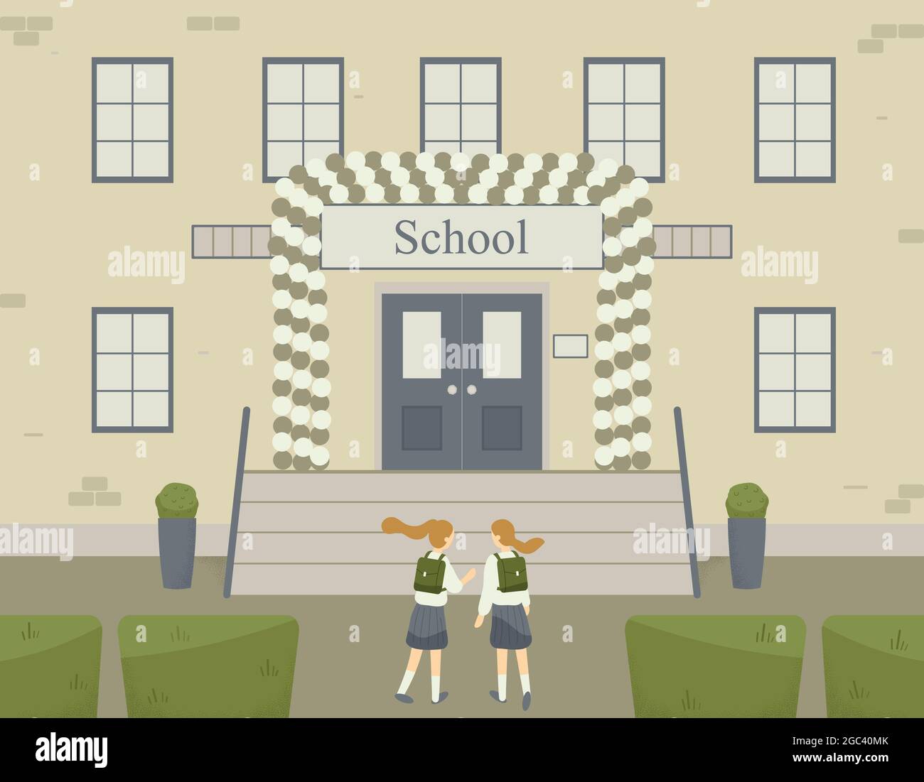 Classroom classmates talk Stock Vector Images - Alamy