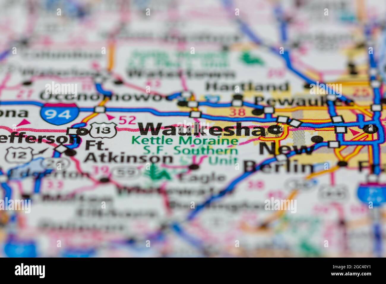 Map Of Southern Wisconsin