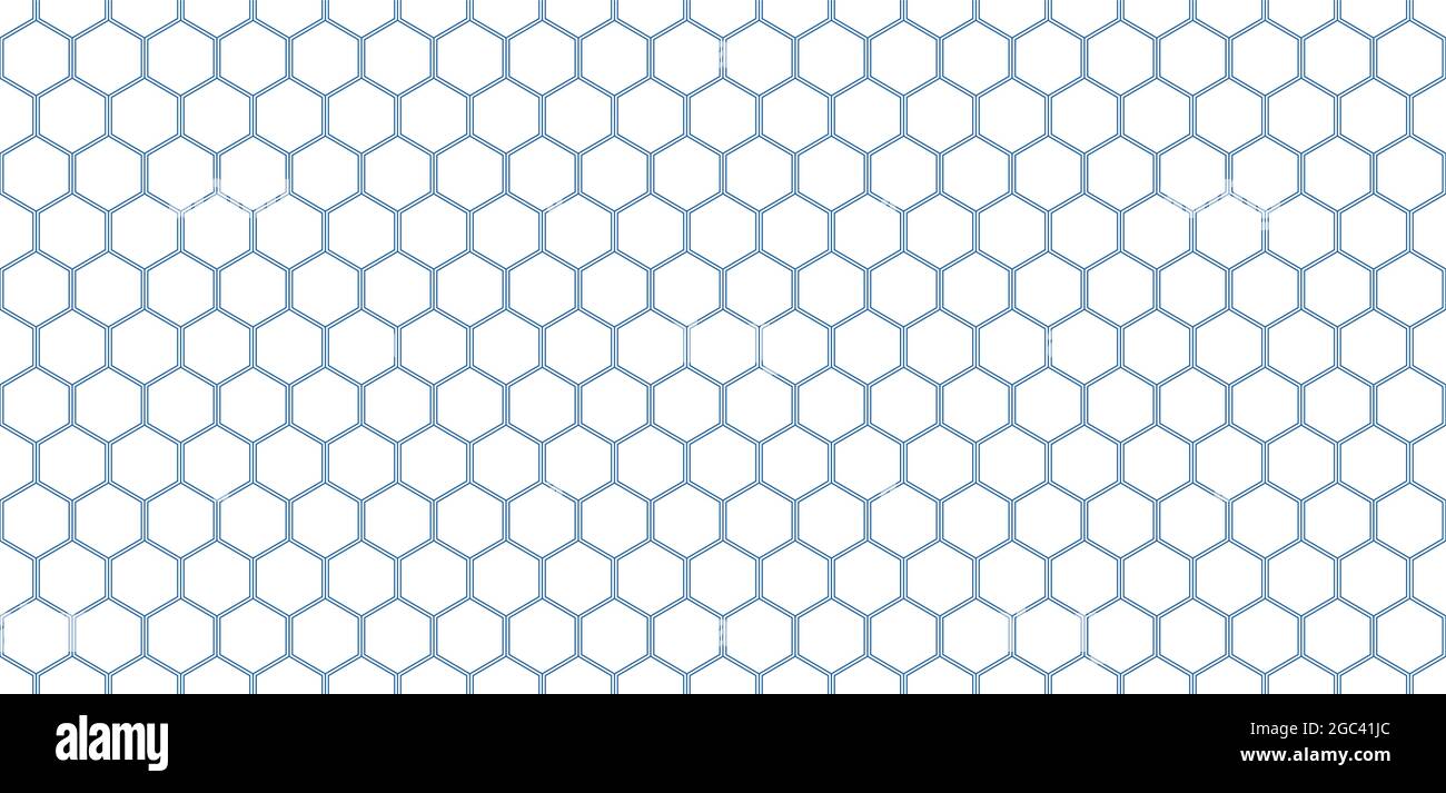 Hexagonal net Stock Vector Images - Alamy