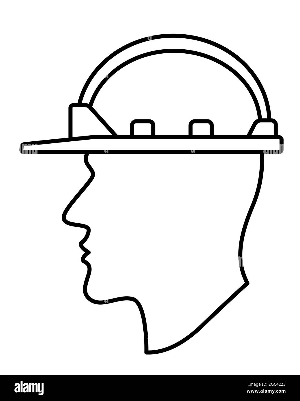 Hard Hat Illustration
