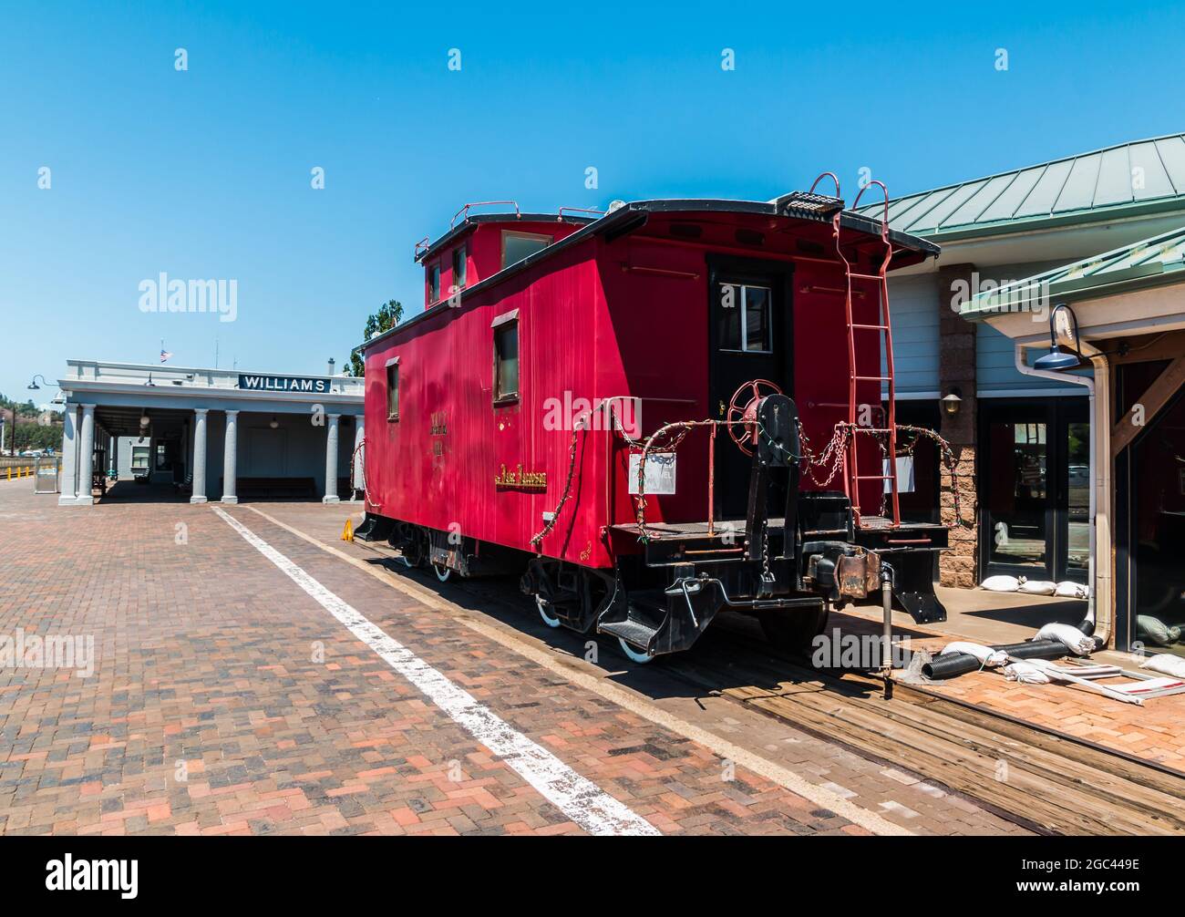 Railroad Caboose High Resolution Stock Photography and Images - Alamy