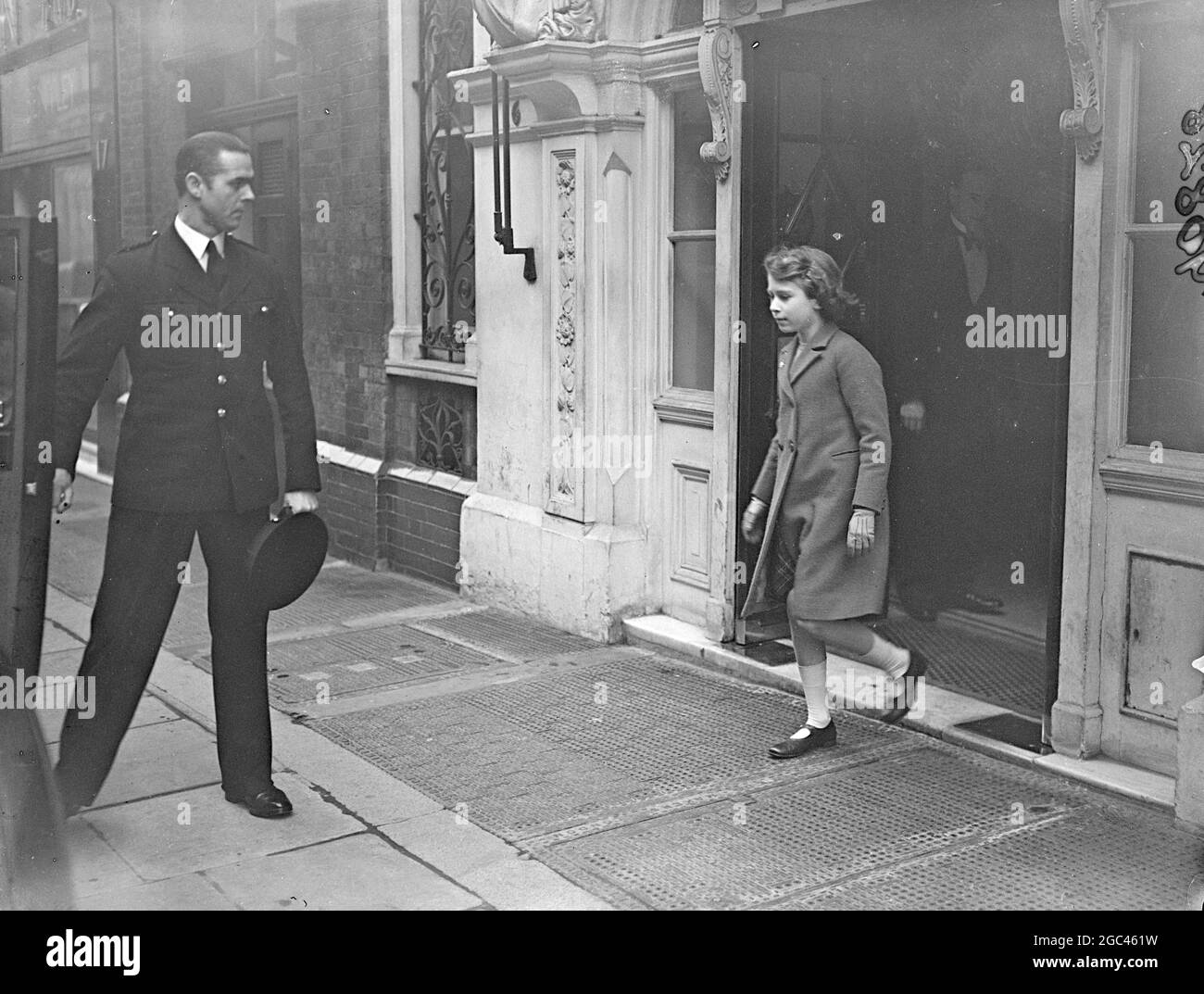 Princess Elizabeth has swimming lesson at the Bath Club. Princess ...