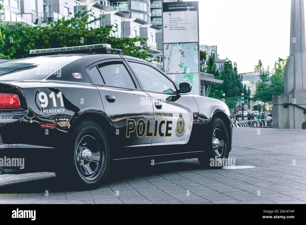 Vancouver police department car vancouver hi-res stock photography and ...