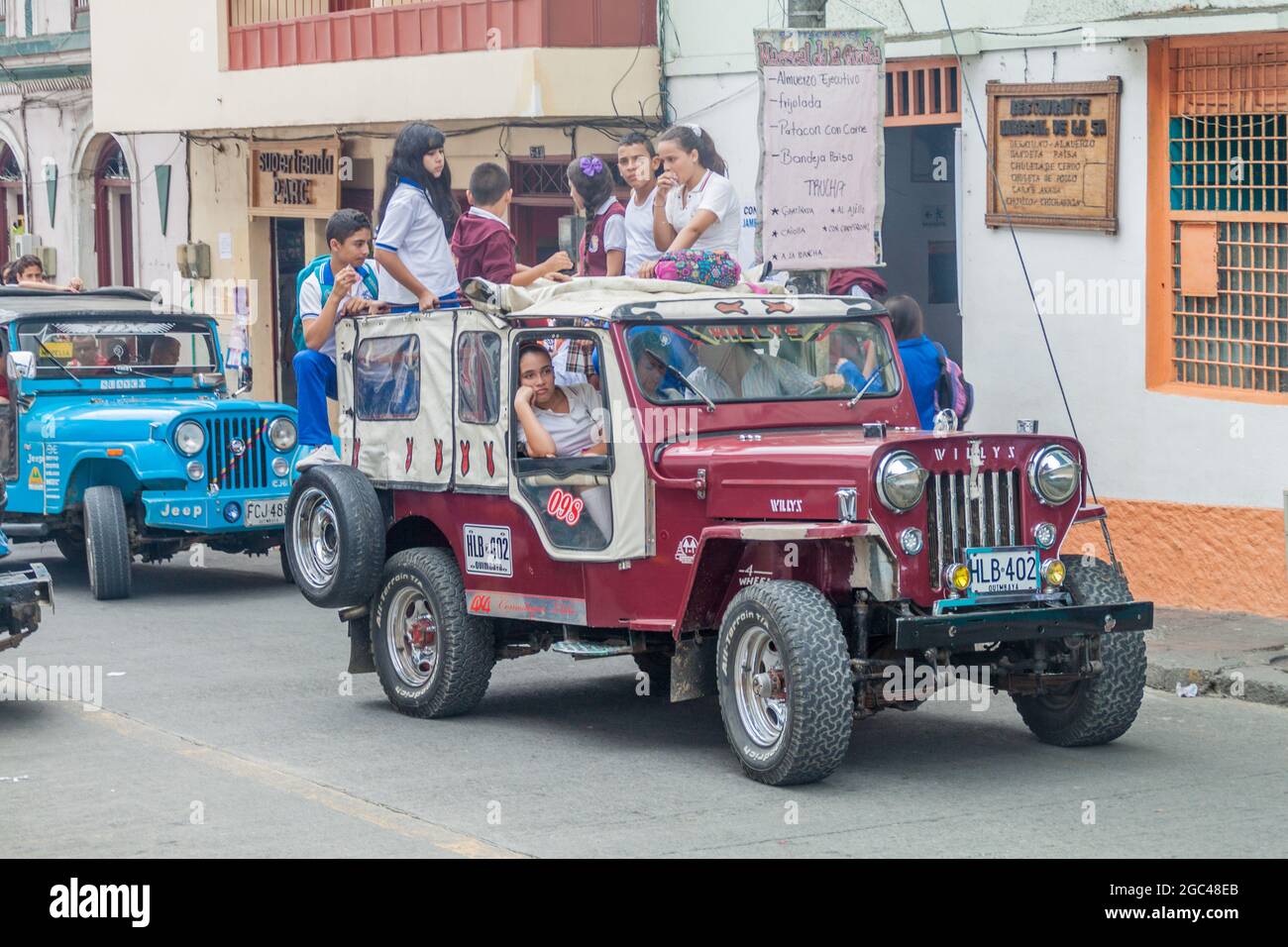 Willys jeeps colombia hi-res stock photography and images - Alamy
