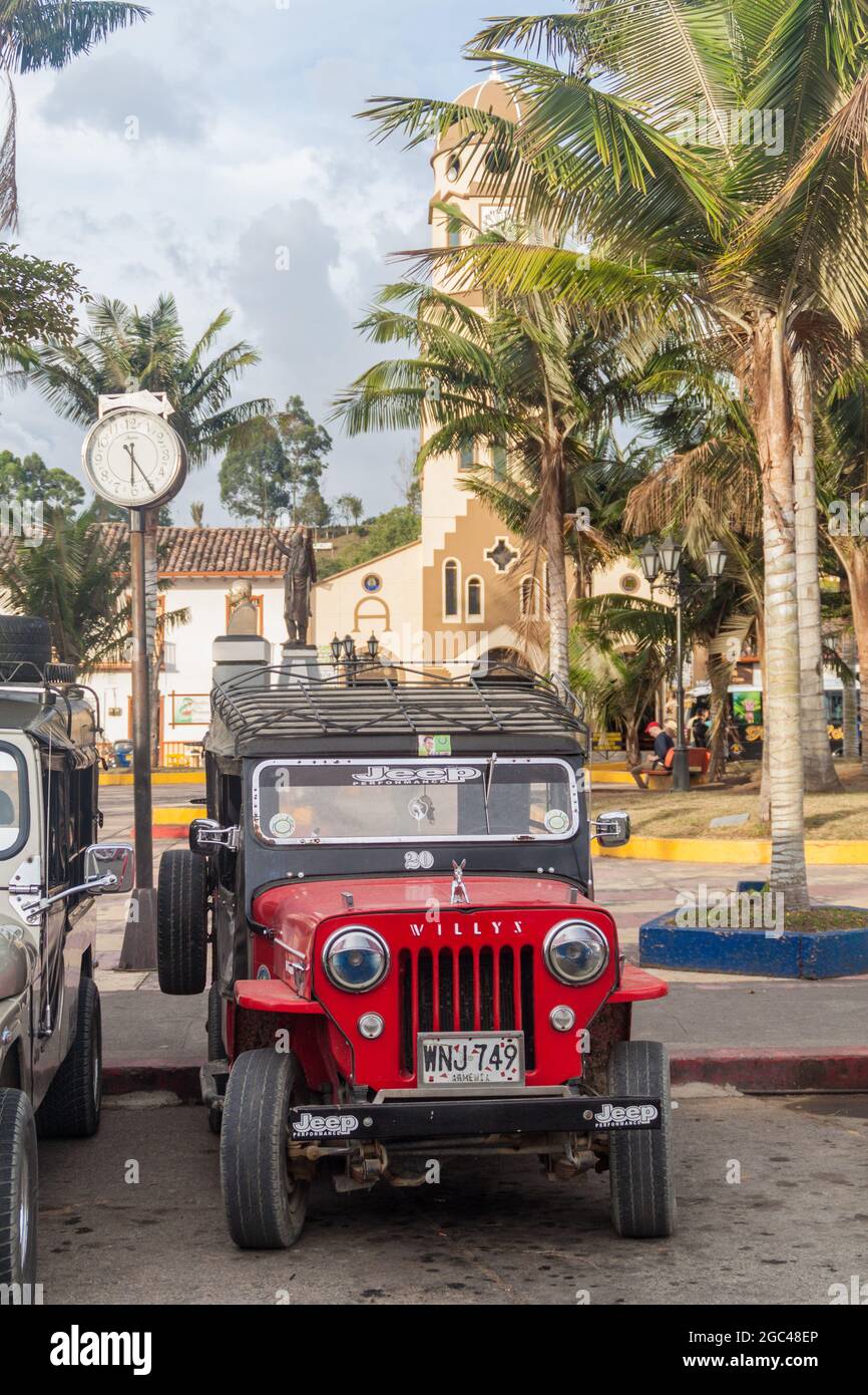 Willys jeep colombia salento hi-res stock photography and images - Alamy