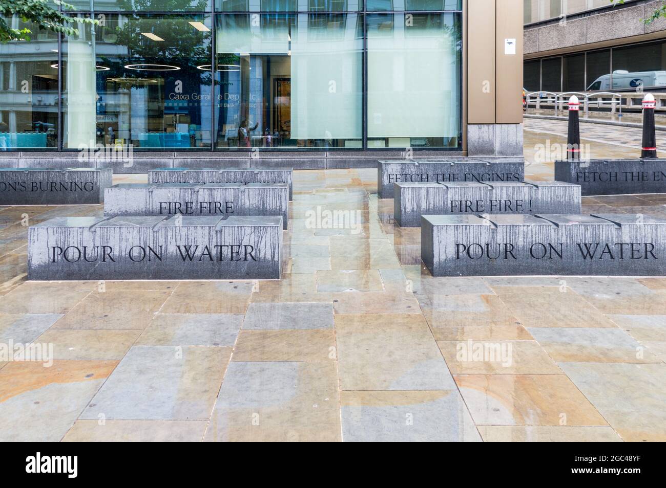 Great fire of london pudding lane hi-res stock photography and images ...