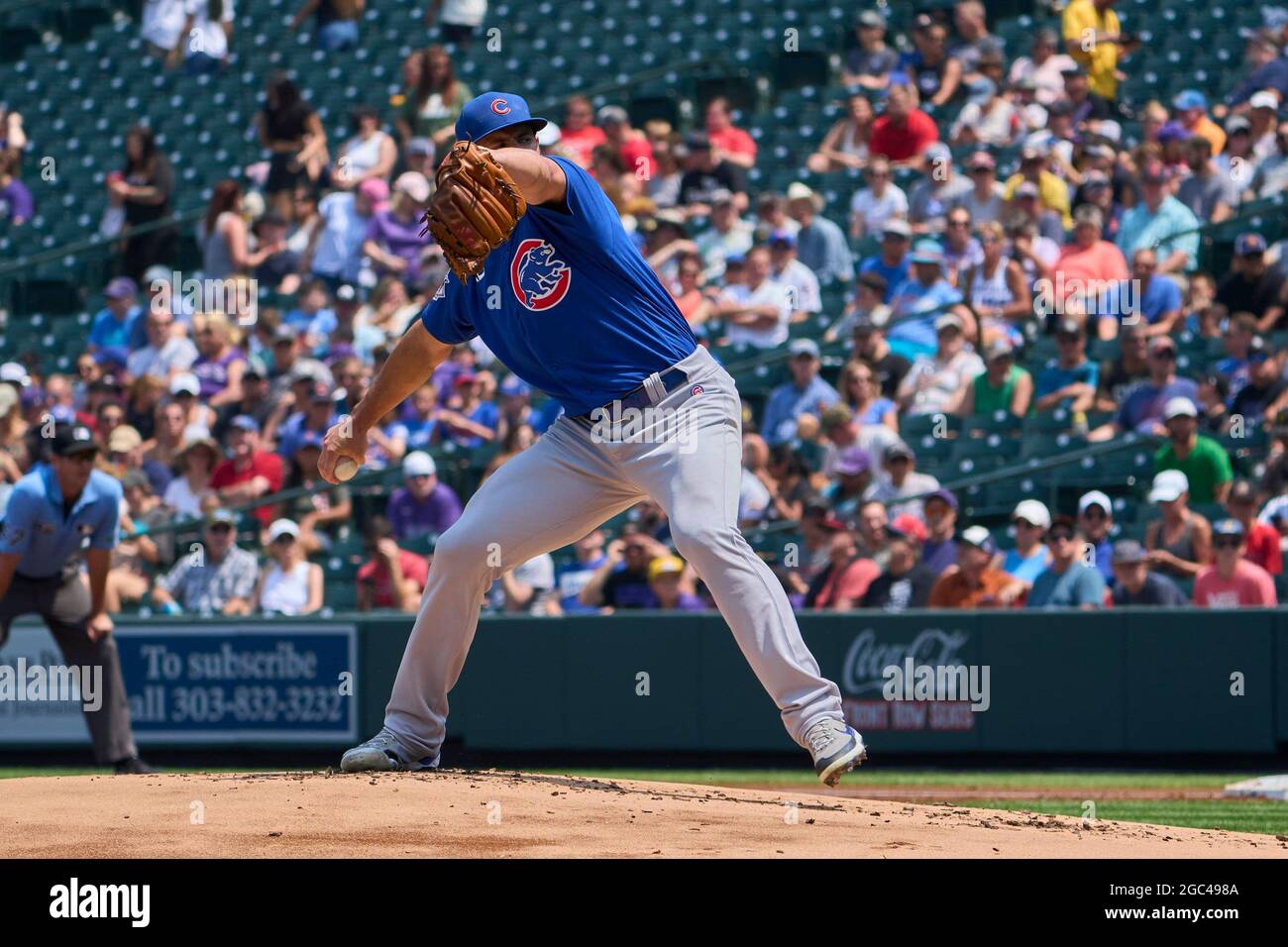 August 5 2021: Chicago Cubs Frank Schwindel (18) gets a hit during the ...
