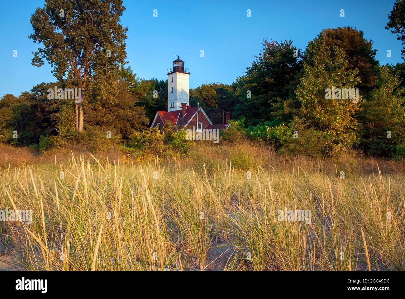 The Presque Isle Light, historically nicknamed the "Flash Light", is a ...