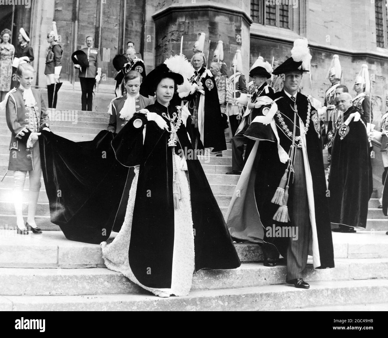 Queen elizabeth prince philip 1963 hi-res stock photography and images ...