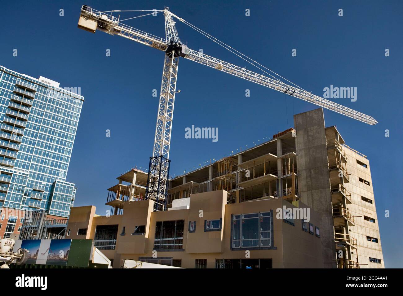 New condos being constructed in Denver, Colorado Stock Photo - Alamy