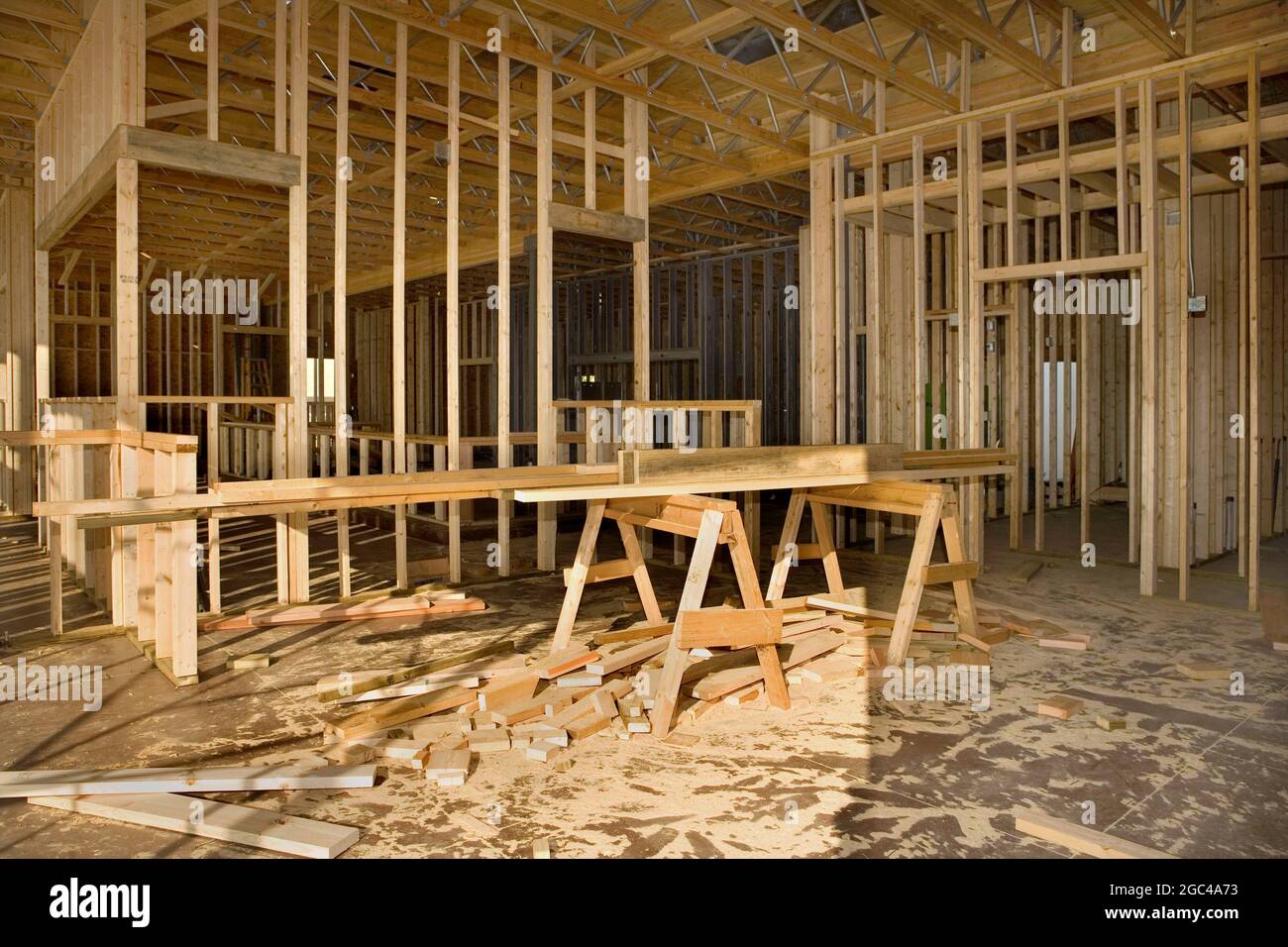 Restaurant Interior Construction Site Stock Photo - Alamy