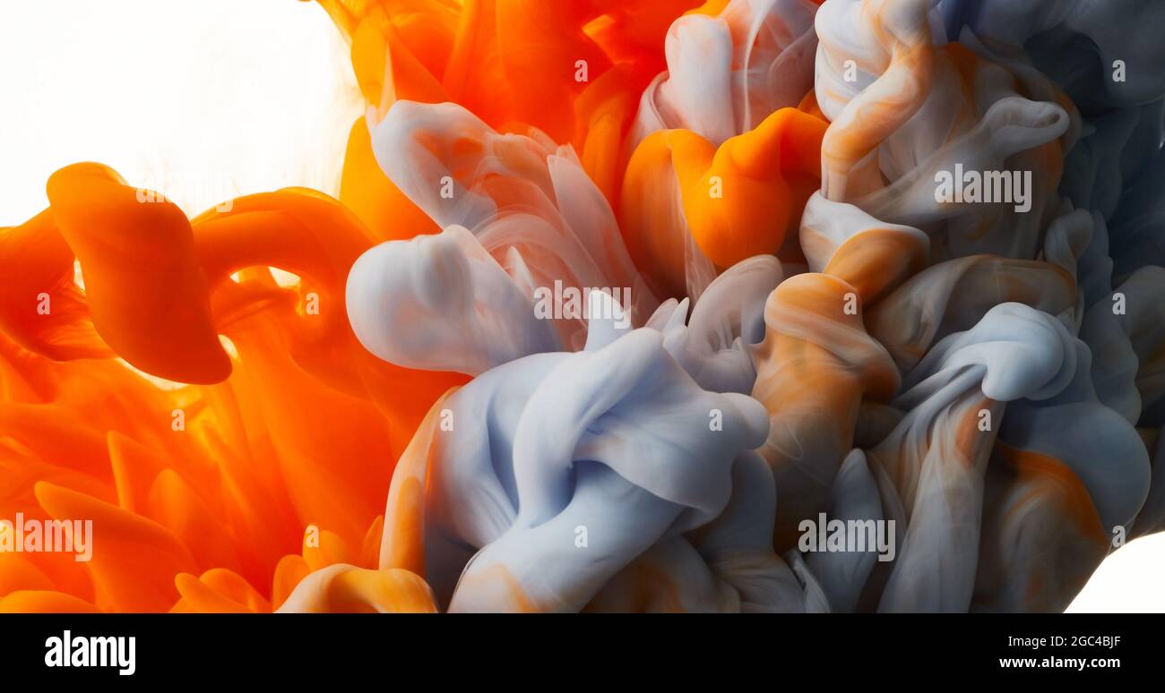 Ink drop in water background Stock Photo - Alamy