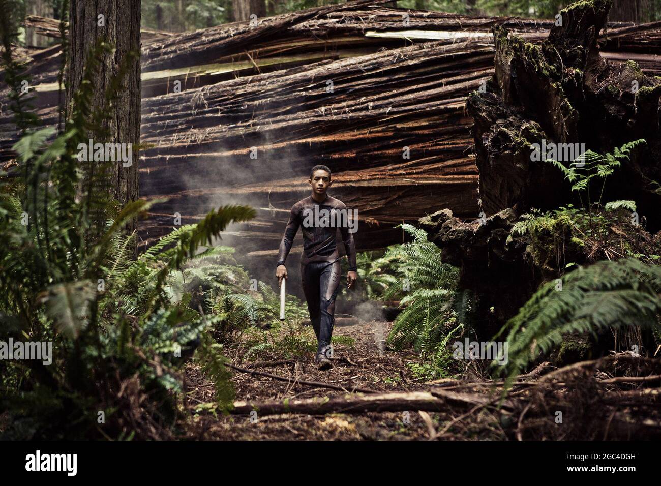 Los Angeles.CA.USA.. Jaden Smith as Kitai Raige, stars in After Earth ...