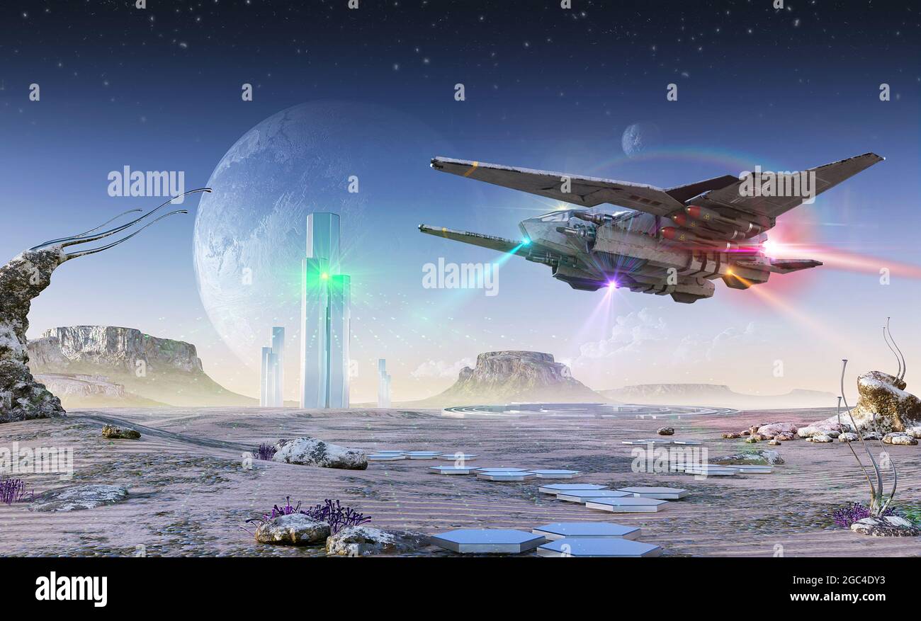 Alien Planets Landscapes