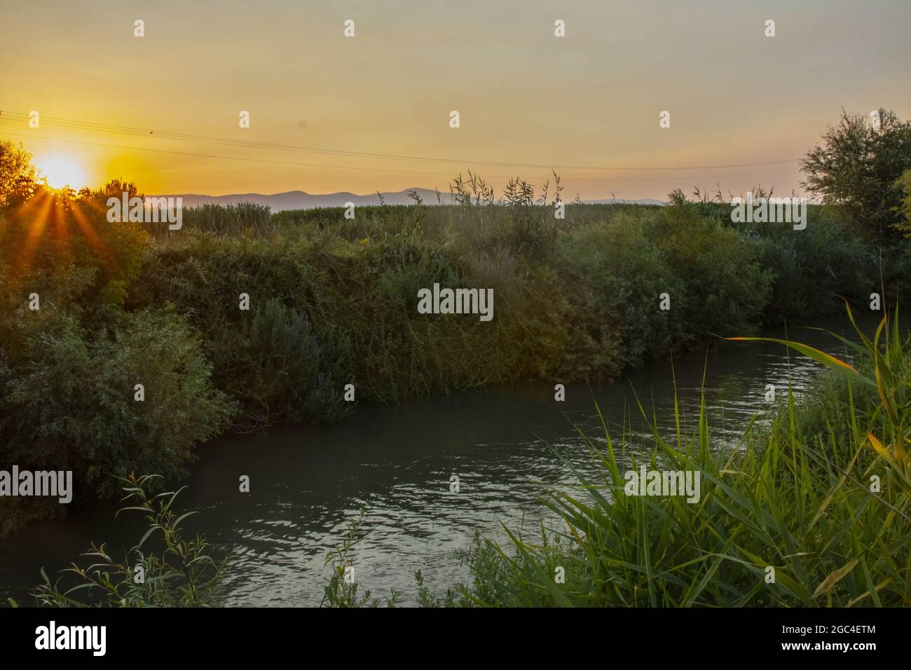 The Jordan River is a 251-kilometre-long river in the Middle East that ...