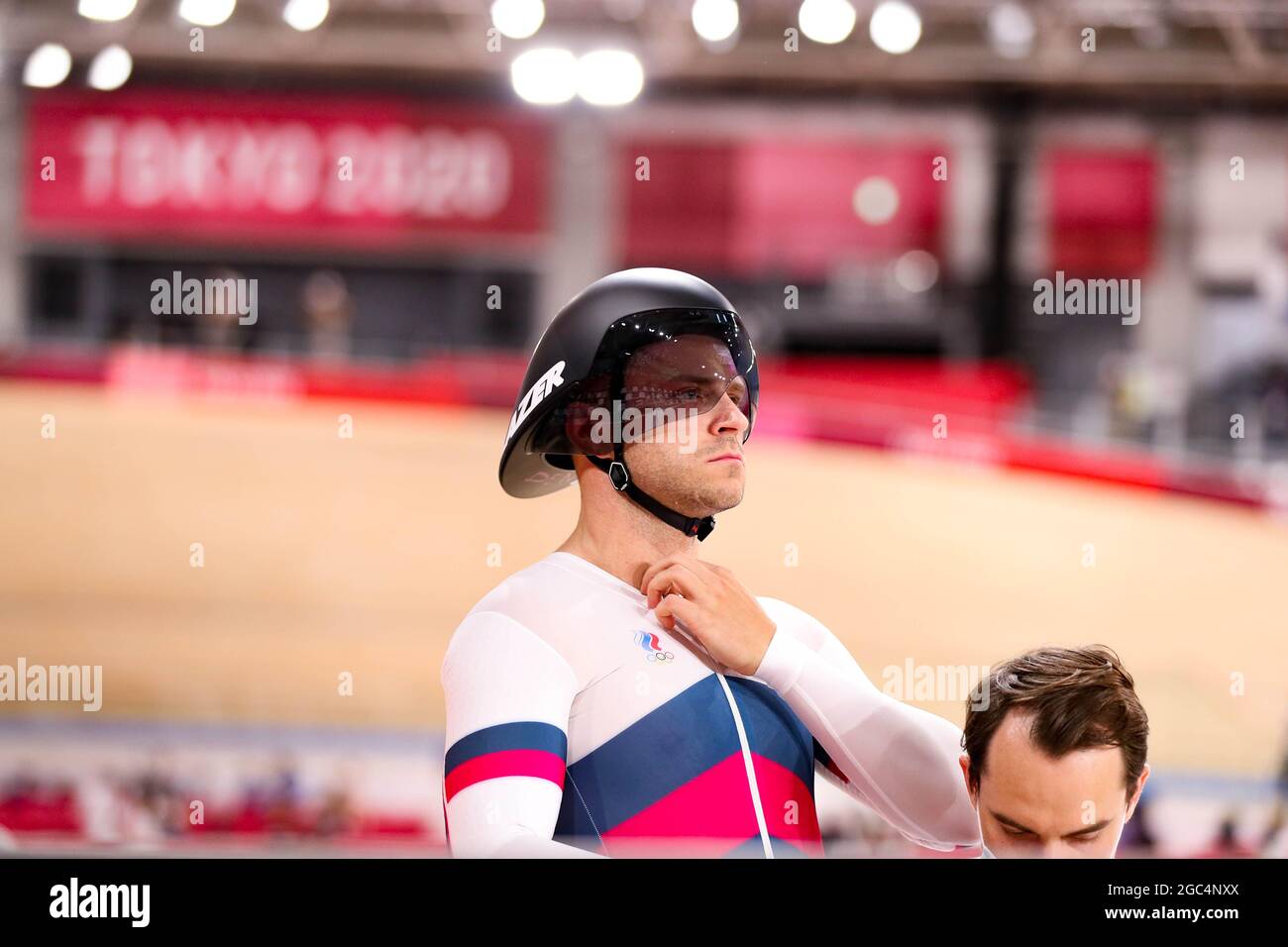 Shizuoka, Japan. 6th Aug, 2021. Denis Dmitriev (ROC) Cycling : Men's ...