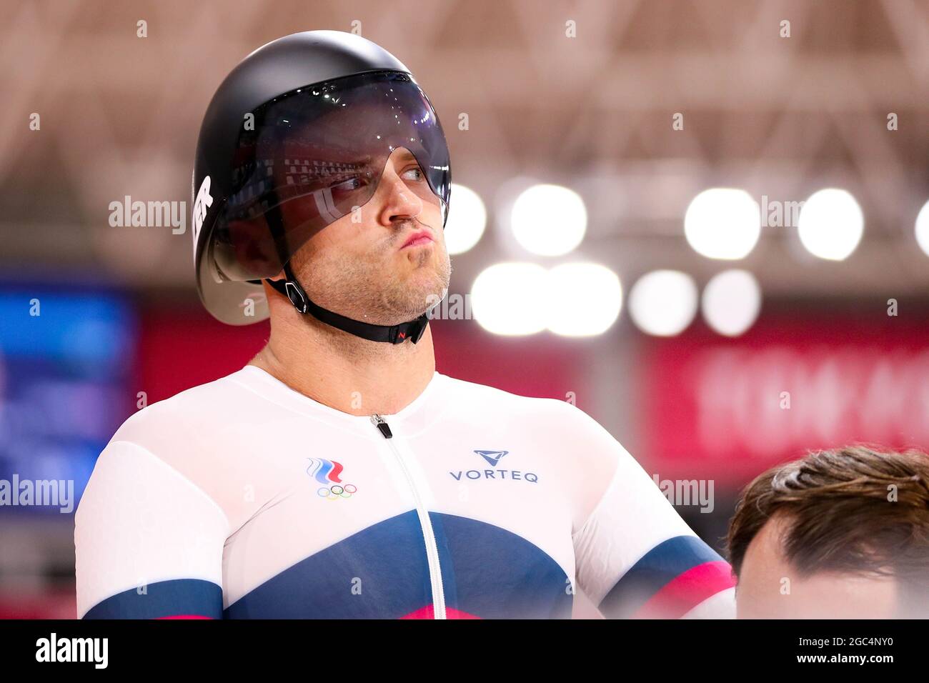 Shizuoka, Japan. 6th Aug, 2021. Denis Dmitriev (ROC) Cycling : Men's ...