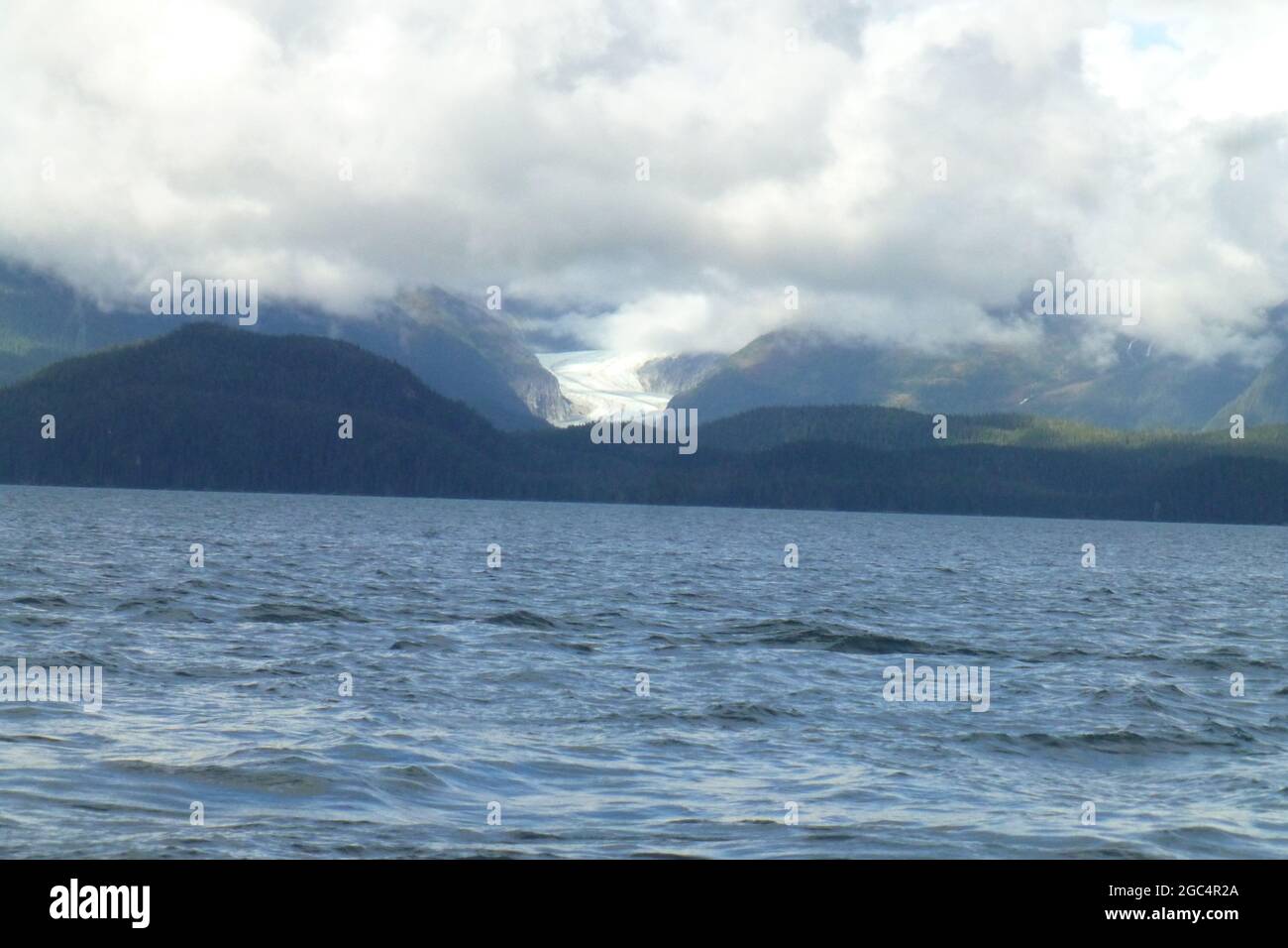 stormy bad weather and whale hunting in Alaska Stock Photo - Alamy