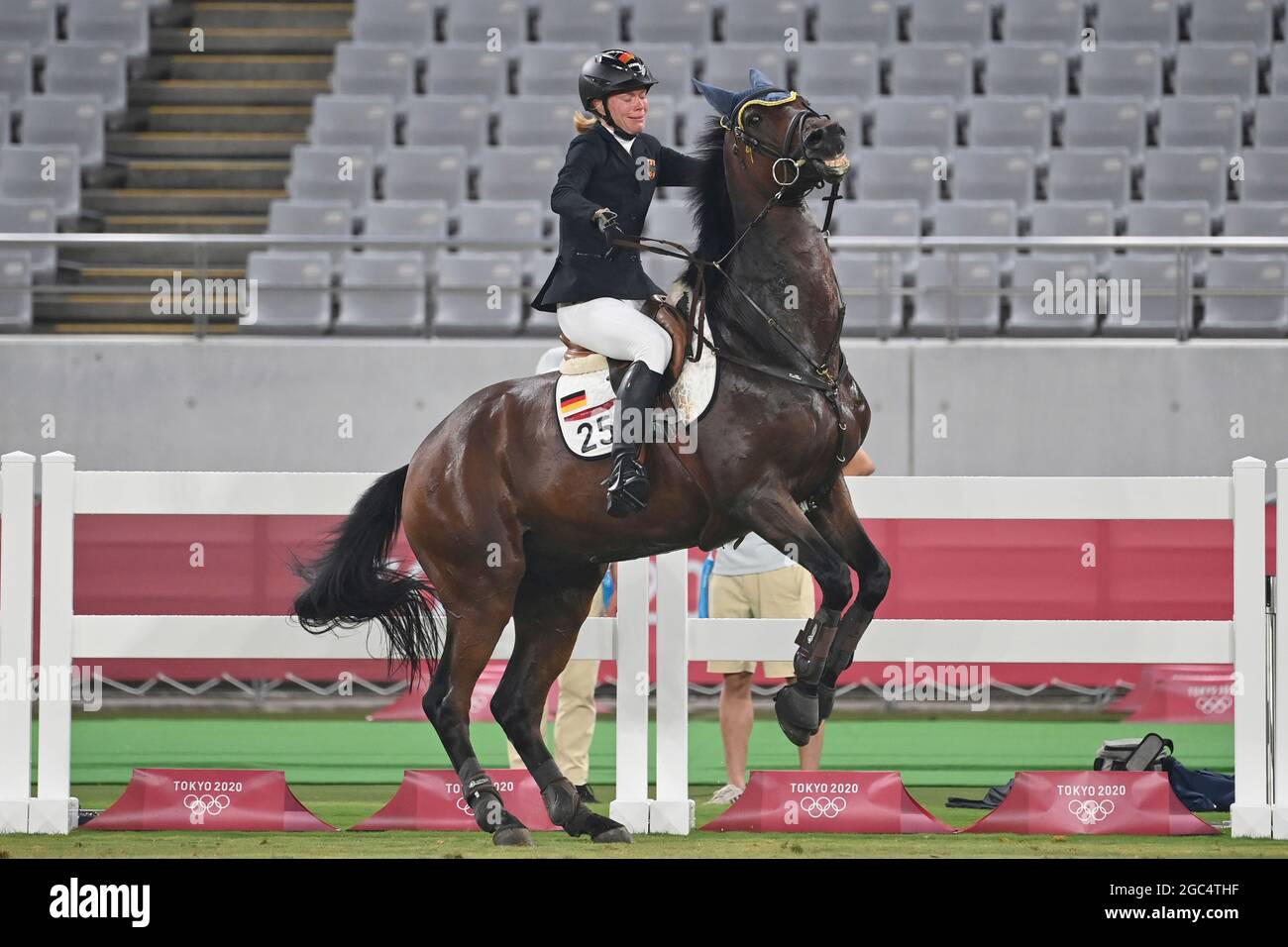Tokyo, Japan. 06th Aug, 2021. Annika SCHLEU (GER) on the horse SAINT ...