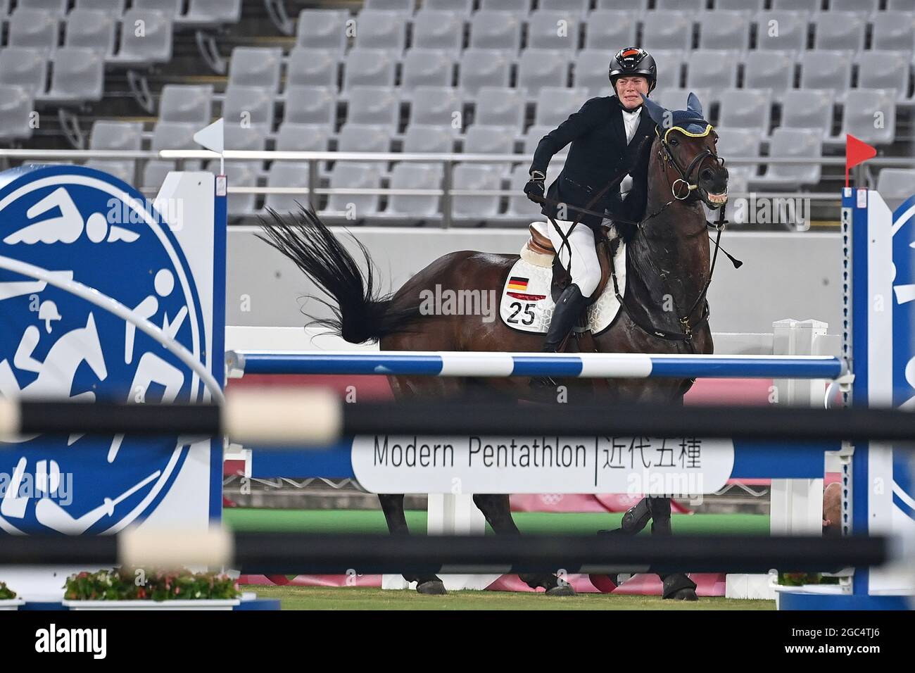 Tokyo, Japan. 06th Aug, 2021. Annika SCHLEU (GER) on the horse SAINT ...