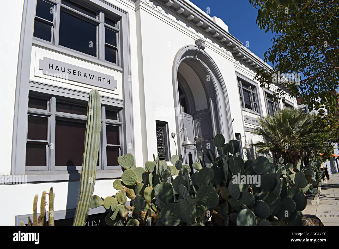 Hauser & Wirth art gallery. The Arts District. Downtown Los Angeles ...