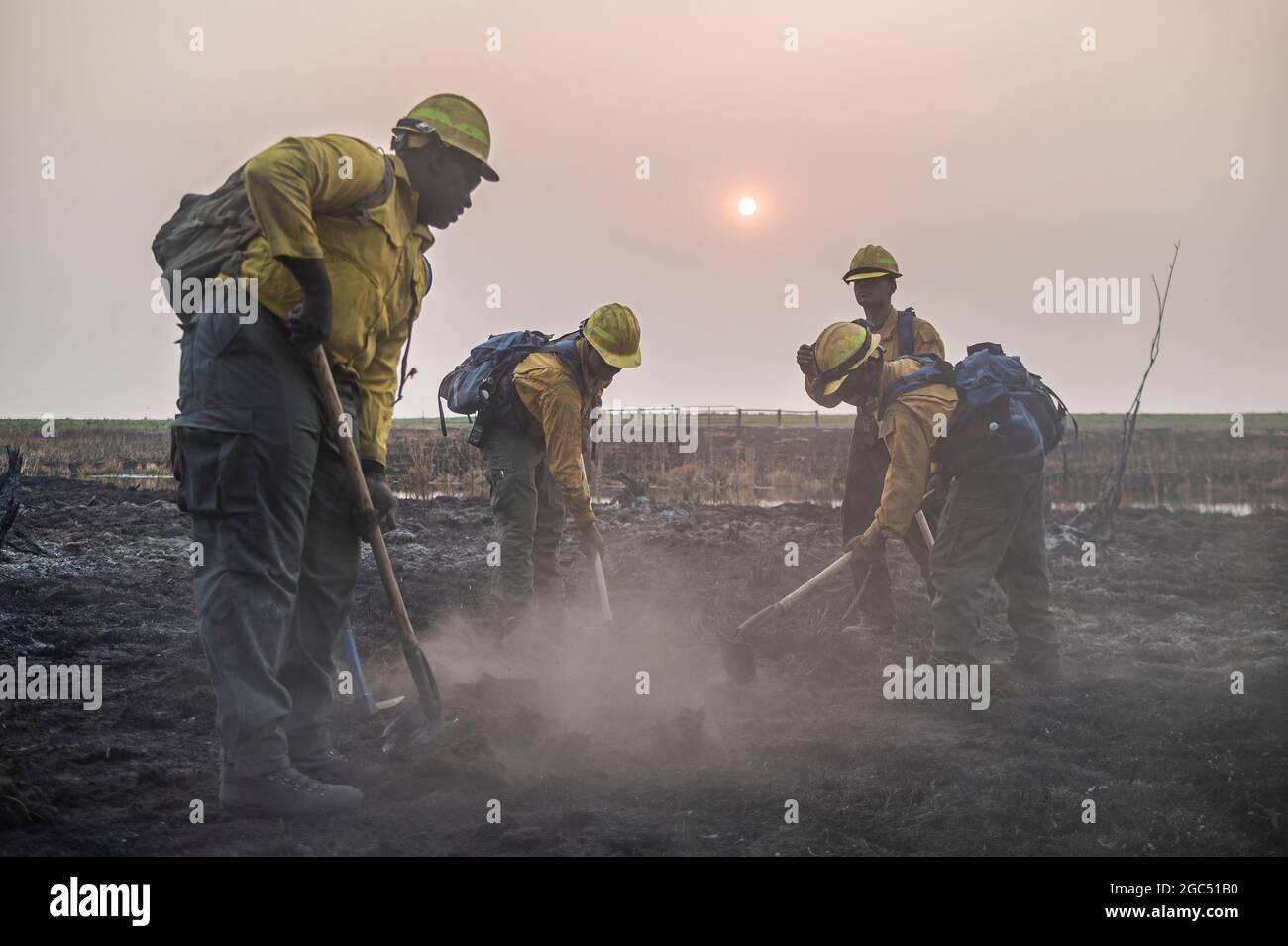 Aircraft rescue and firefighting operations hi-res stock photography ...