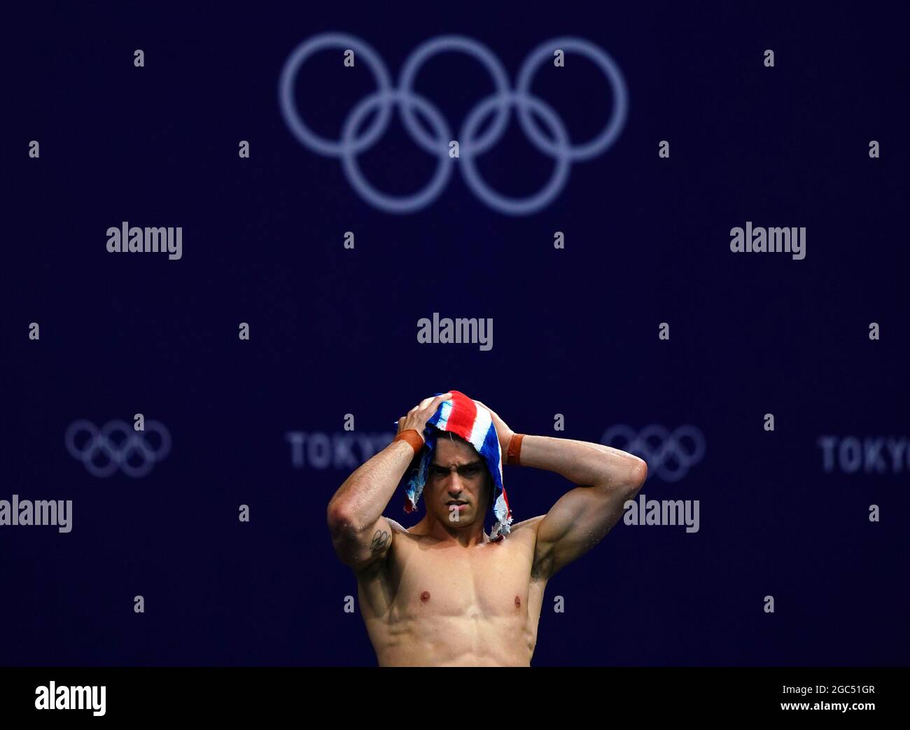 Great Britain's Tom Daley during the practice session before the Men's ...