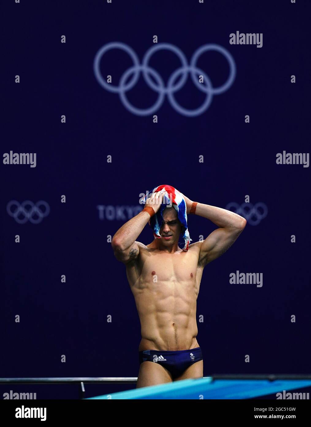 Great Britain's Tom Daley during the practice session before the Men's ...