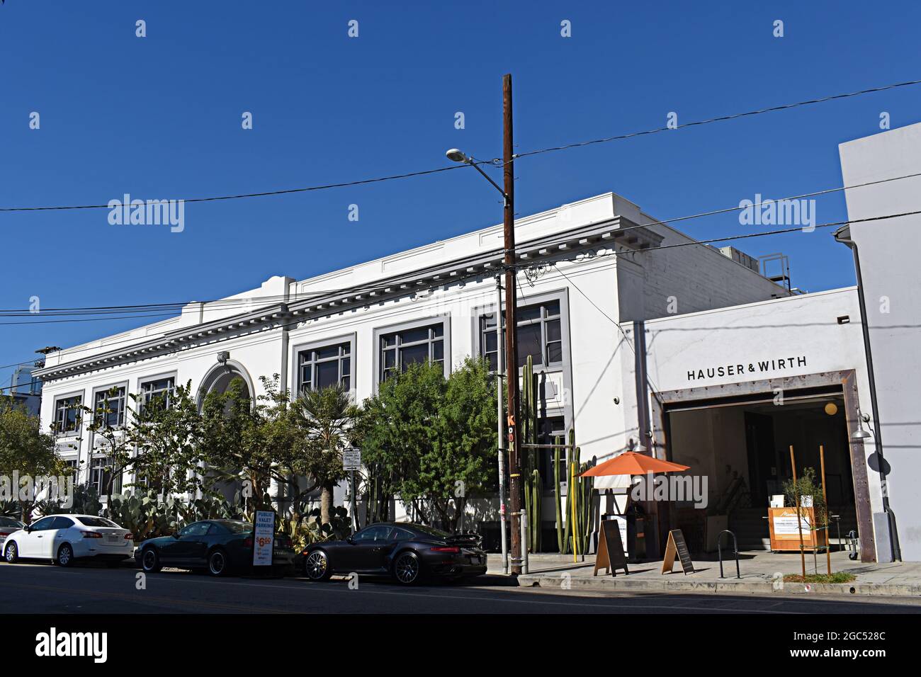 Hauser & Wirth art gallery. The Arts District. Downtown Los Angeles ...