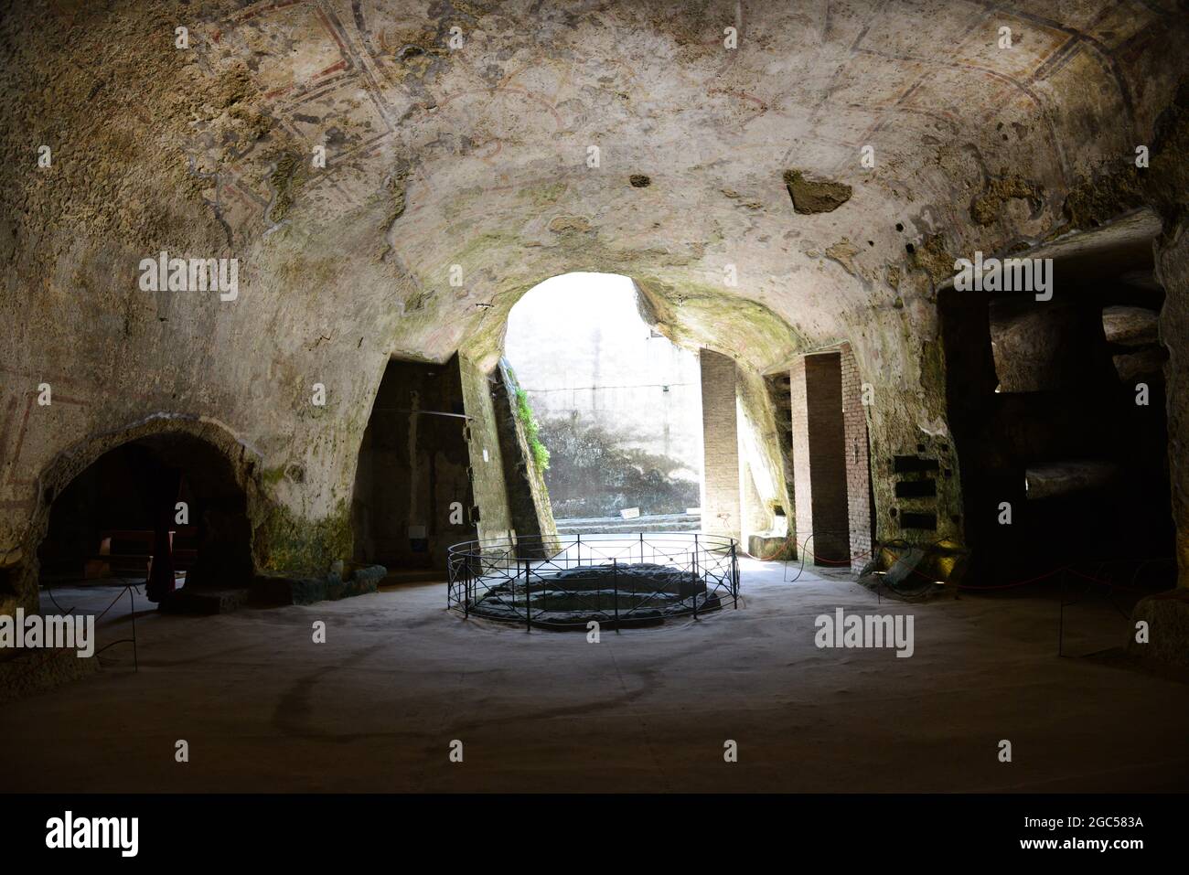 Catacombs of San Gennaro in Naples, Italy Stock Photo - Alamy